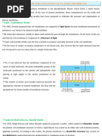 Fluid Mosaic Model of Cell Membranes | PDF | Cell Membrane | Lipid Bilayer