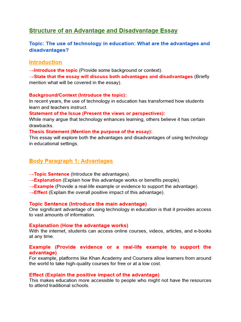 Pros and Cons of Technology in Education | PDF | Educational Technology ...