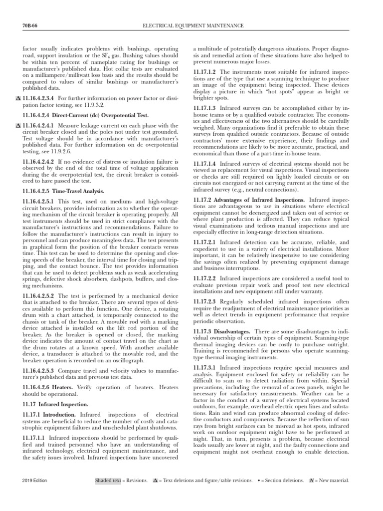 NFPA 70B Infrared Inspection Guidelines | PDF | Infrared | Thermography
