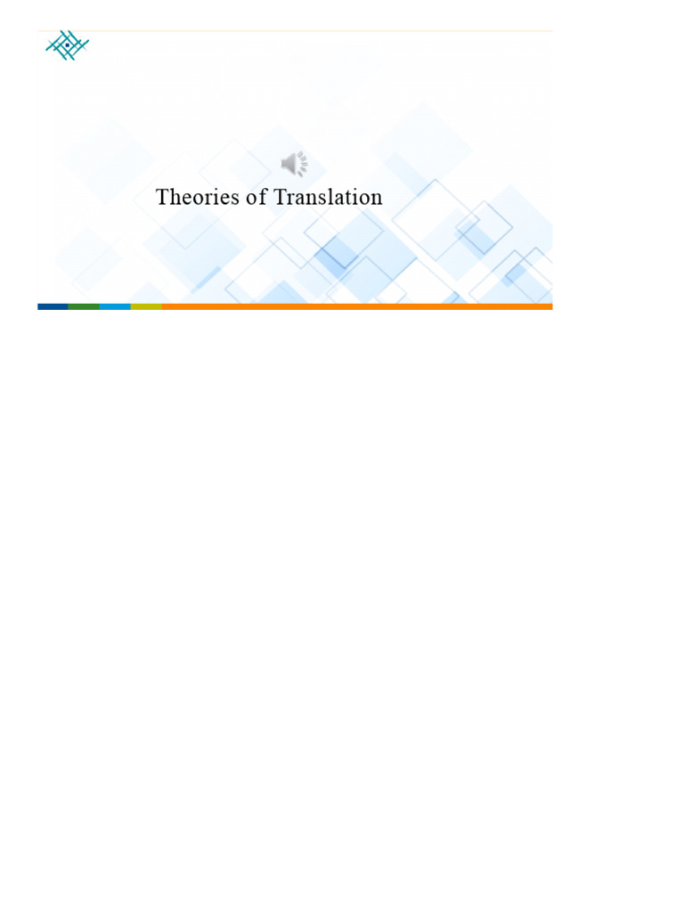 Key Translation Theories Explained | PDF | Translations | Semantics