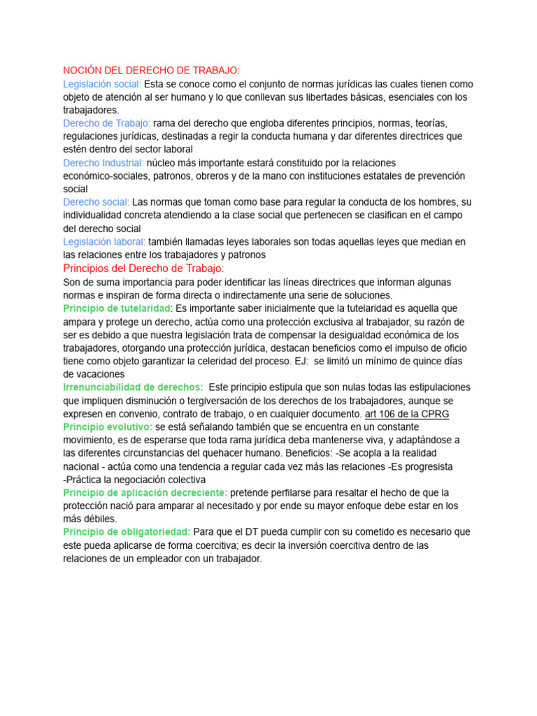 Derecho Laboral | PDF | Derecho laboral | Justicia