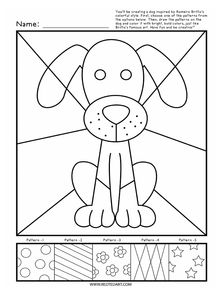 Romero Britto Sample Art Project | PDF