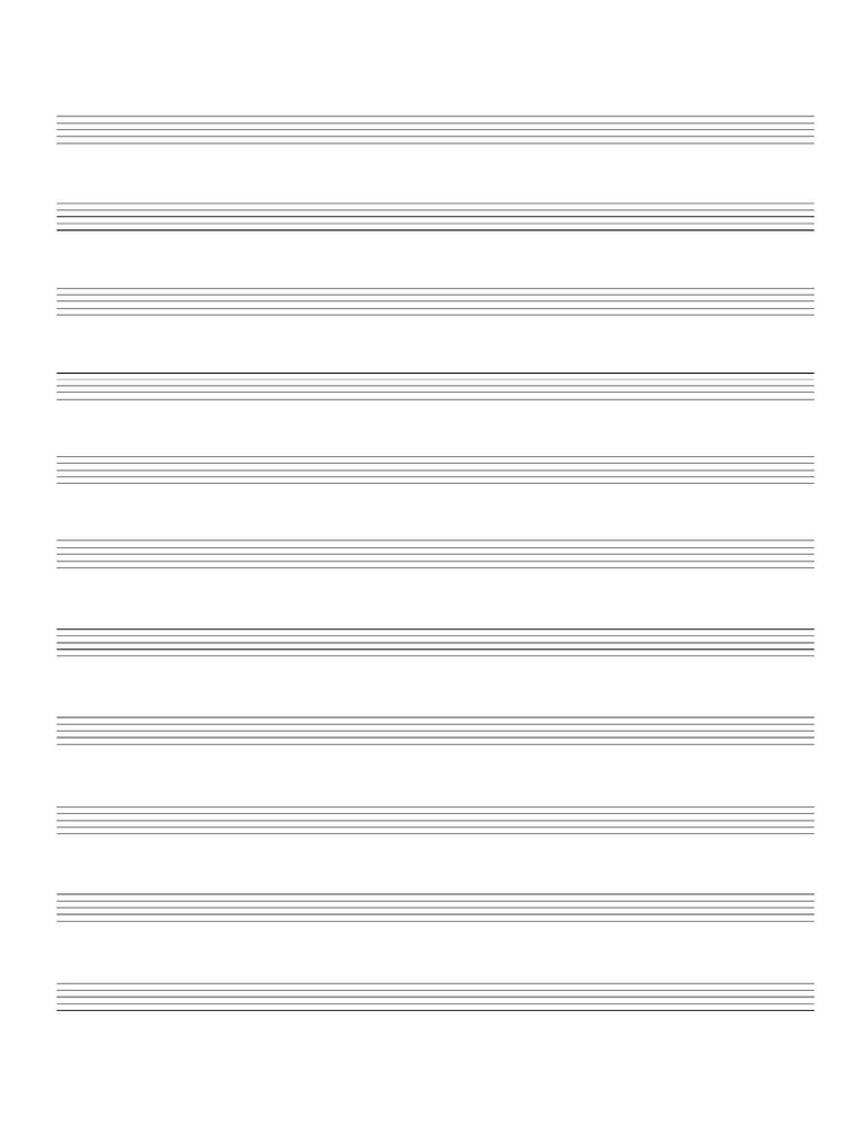 Plantilla Pentagramas - Page-0001 | PDF