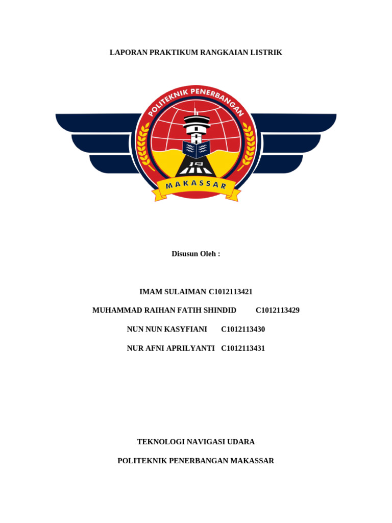 Laporan Praktikum Rangkaian Listrik | PDF