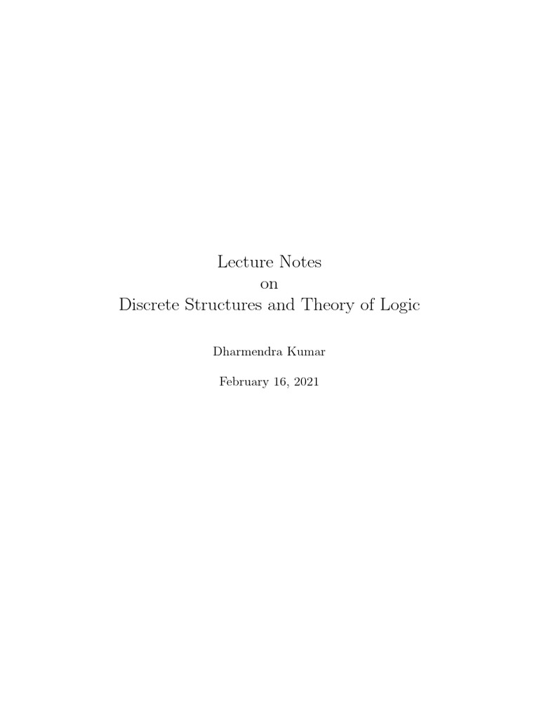 Discrete Mathematics | PDF | Set (Mathematics) | Group (Mathematics)