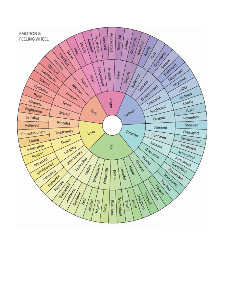Feelings Wheel | PDF