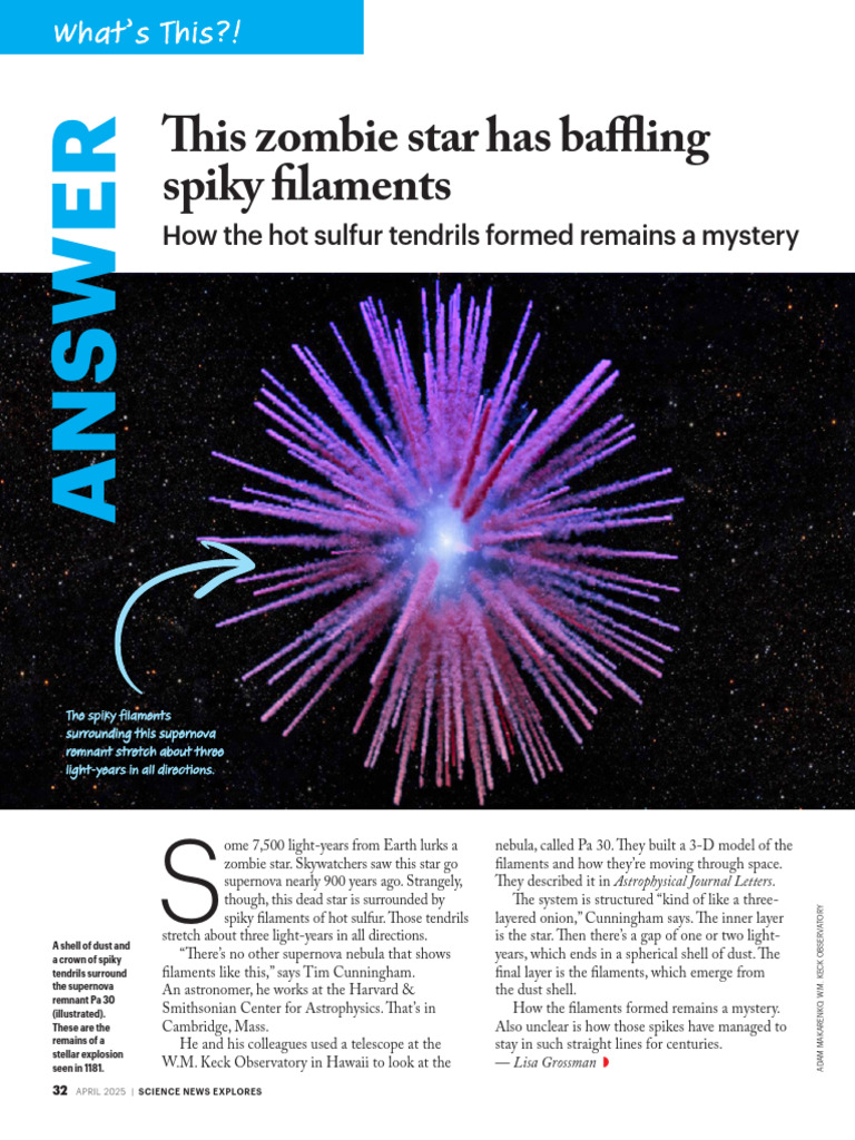 Science - News - Explores - 04 - 2025 34 | PDF