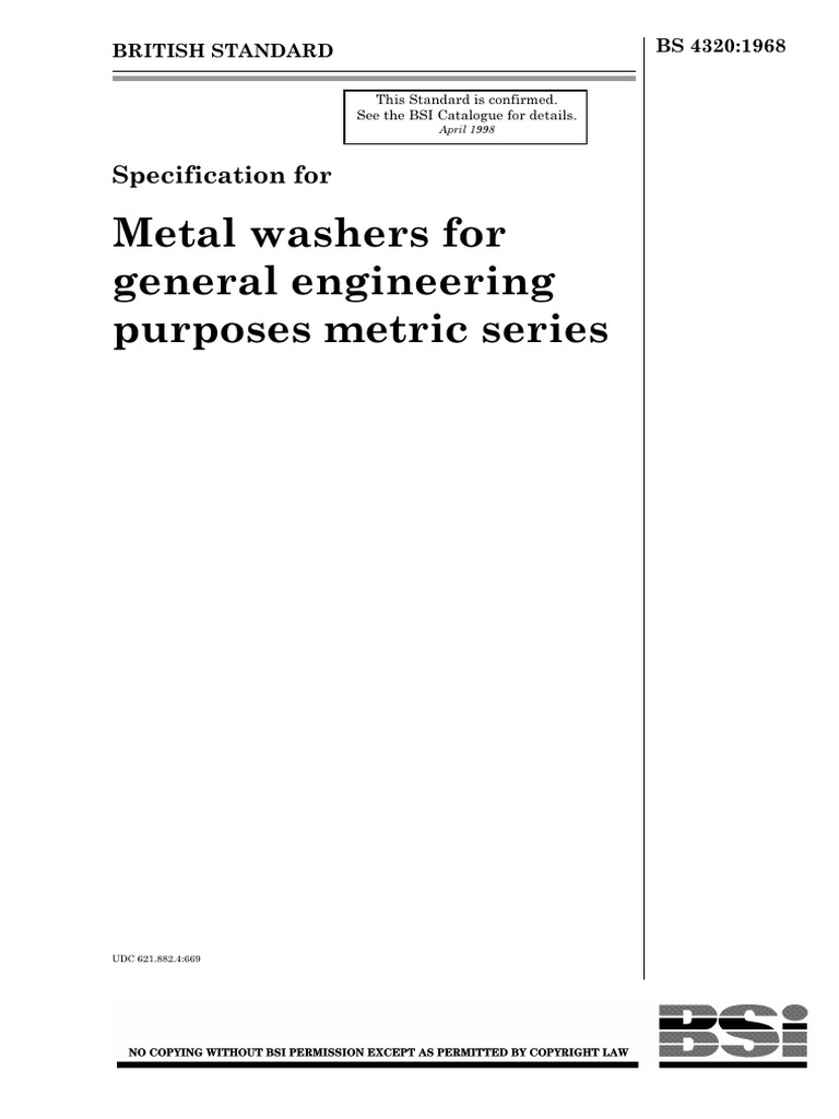 British Standards for Engineering Standards | PDF
