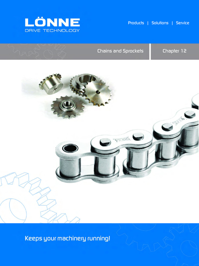 Chains & Sprockets | PDF | Materials | Mechanical Engineering