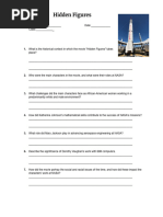 Hidden Figures Movie Watching Guide and Assessment | PDF | Hidden ...