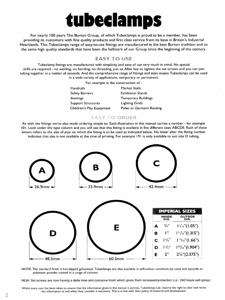 Tubeclamps | PDF