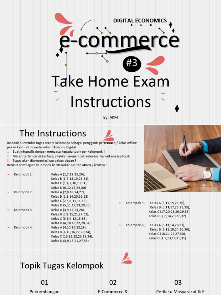 Instruksi Tugas 3 ECommerce 2025 | PDF