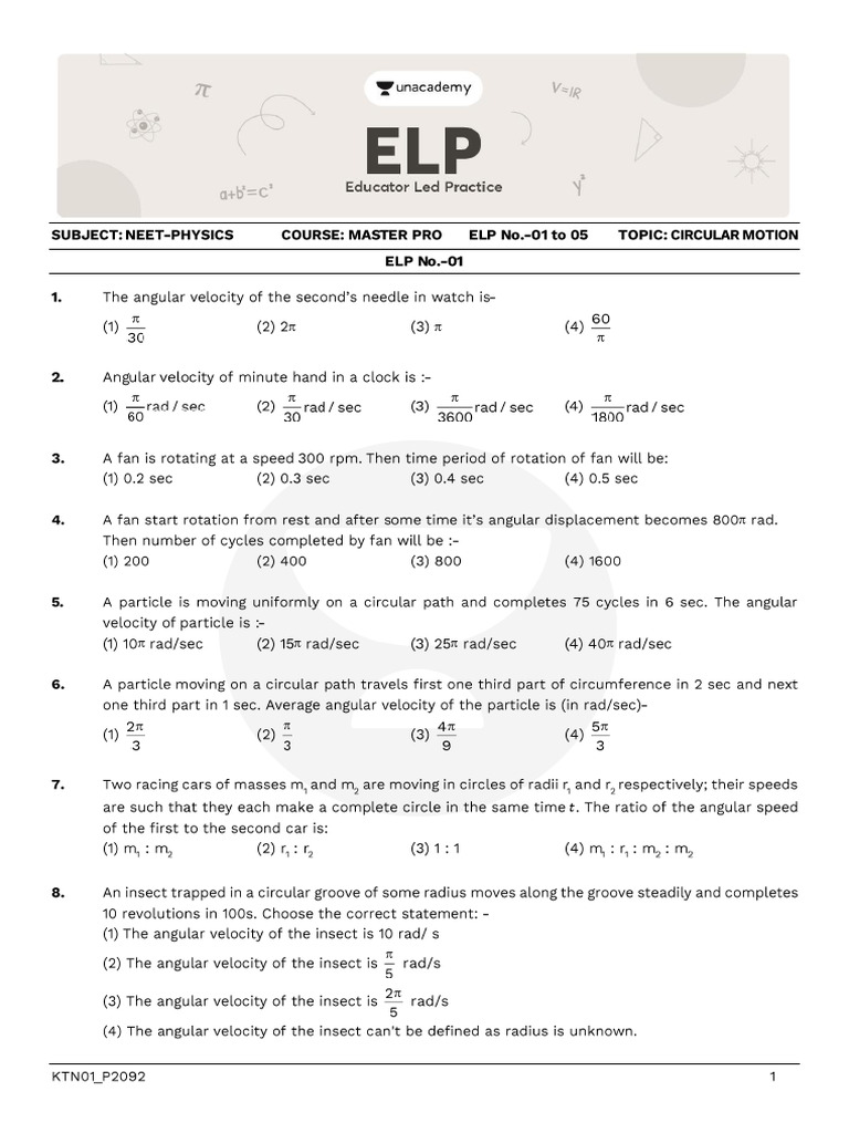 Circular ELP | PDF