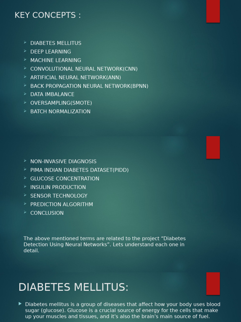 Diabetes Detection Using Neural Networks 1 Autosaved Pdf Deep Learning Insulin