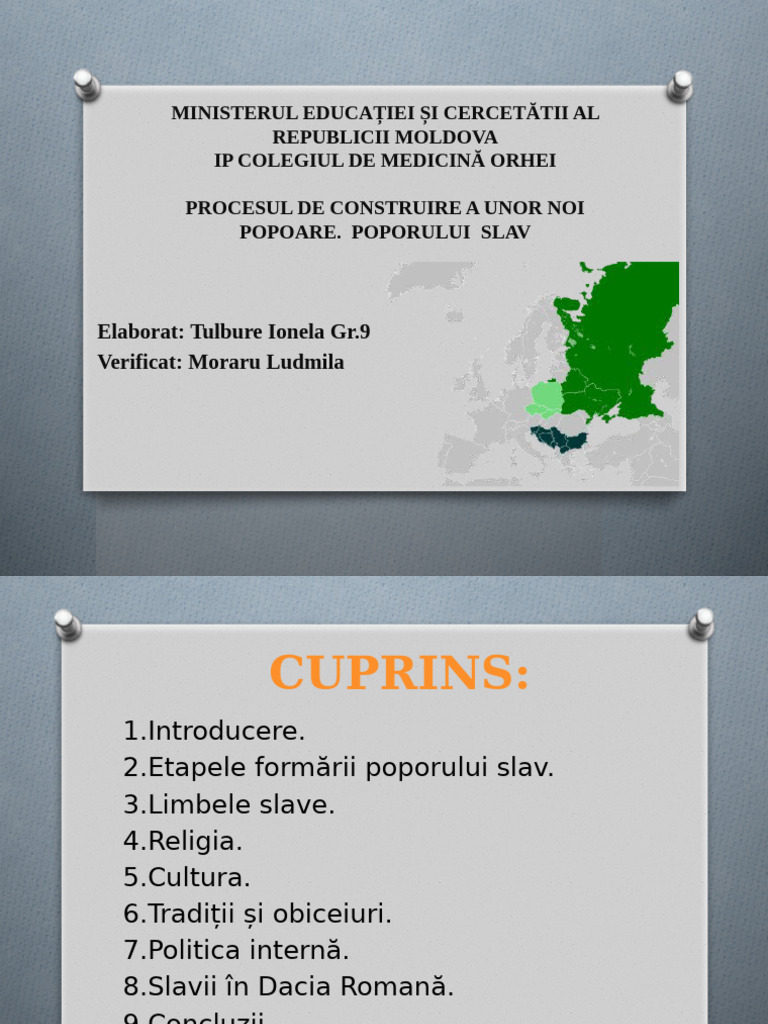 Poporul Slav Tulbure I | PDF