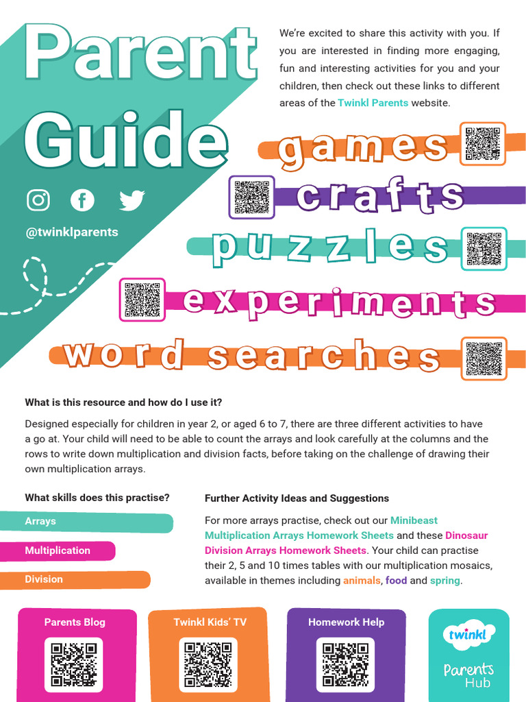 Arrays Worksheet | PDF