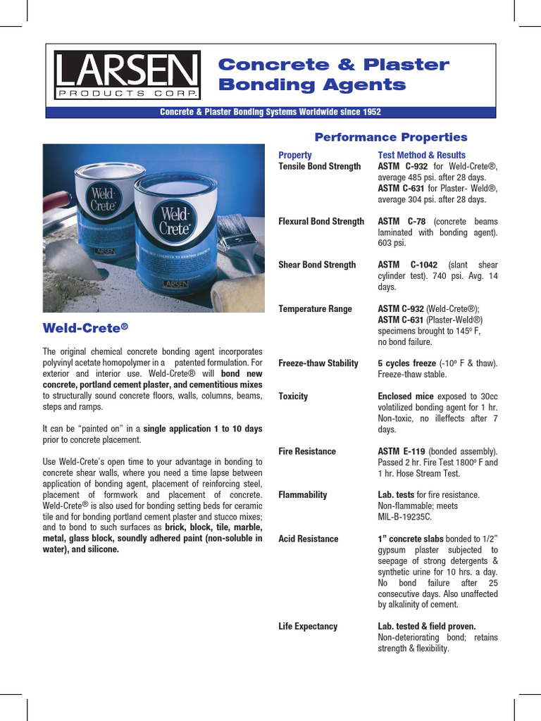 Weldcrete-Brochure-Innofloor | PDF | Concrete | Cement