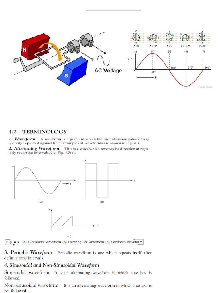 30-08-2023 (2) Basic terminologies of AC | PDF