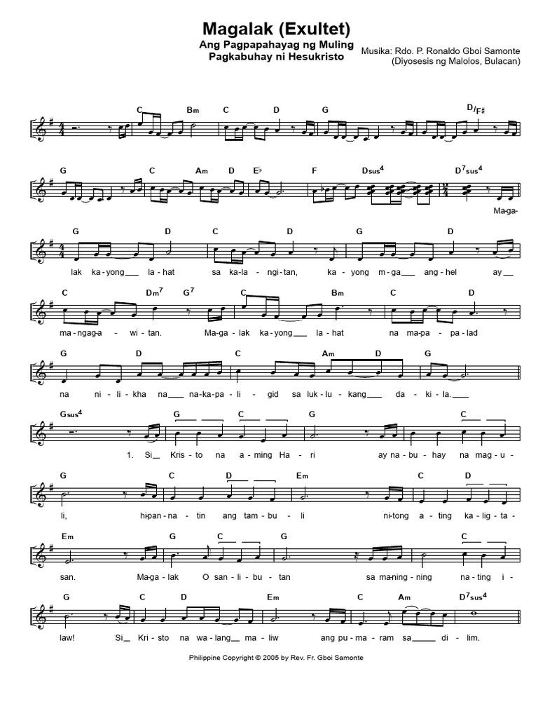 Exultet (Samonte) | PDF