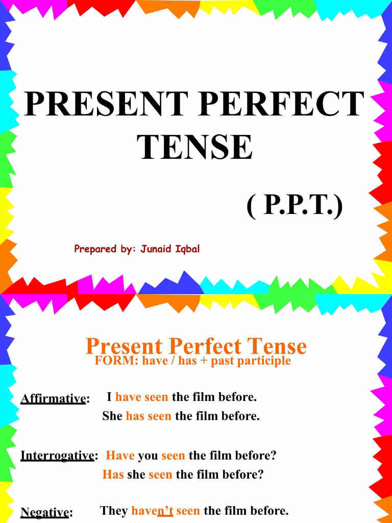 Present Perfect | PDF