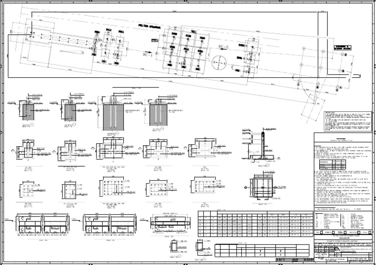 0-11756-600-081 Layout and RC Details of Foundation and Plinth Beam For ...