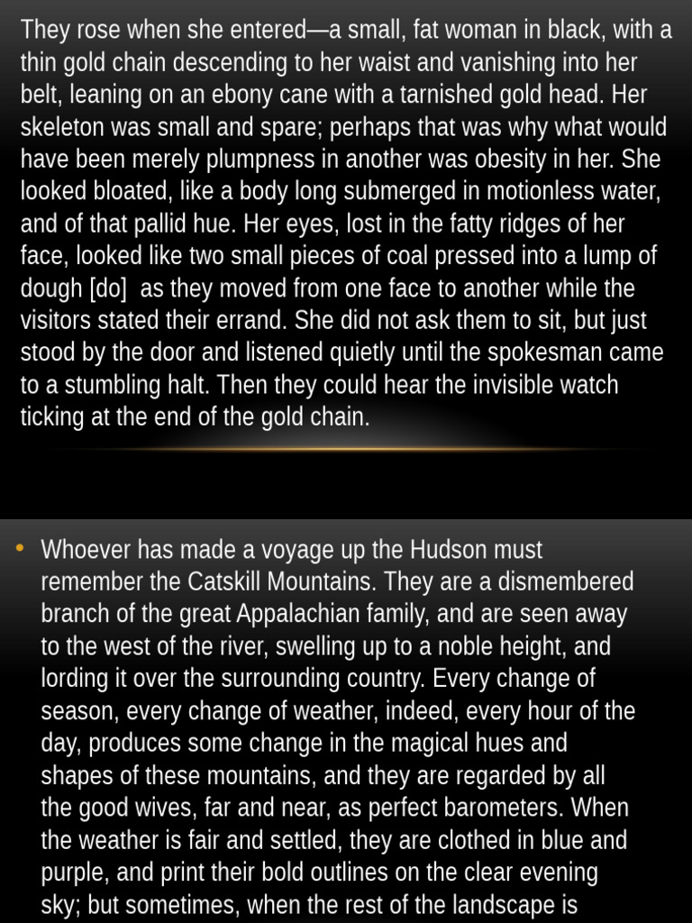 Emily's Rose and Rip Van Winkle | PDF