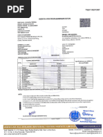 Drinking Water Test Report | PDF | Bacteria | Chemical Compounds