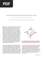 STAAD - Plate Element | PDF | Bending | Stress (Mechanics)