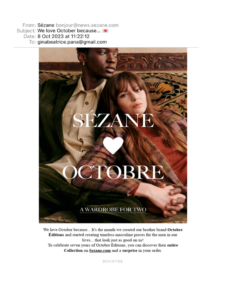 We Love October Because ? | PDF