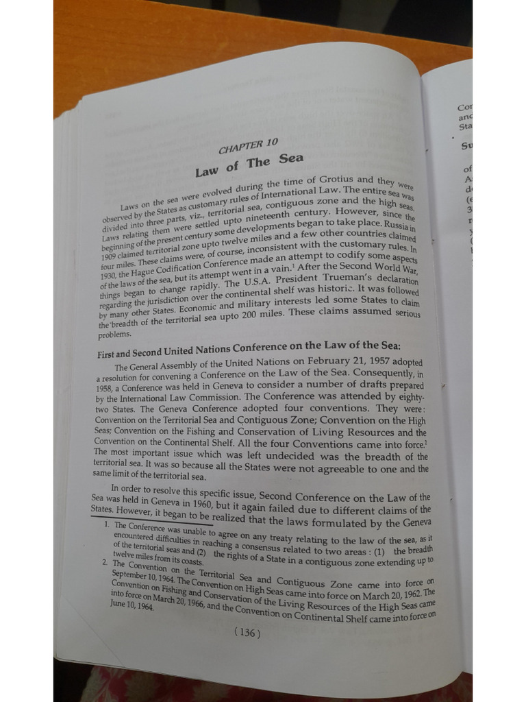 Law of Sea | PDF