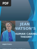 Major Concepts and The 10 Caritas of The Theory of Jean Watson | PDF ...