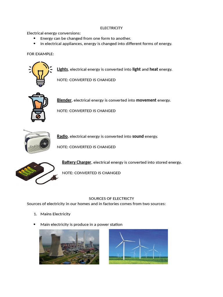 Understanding Electricity Basics | PDF