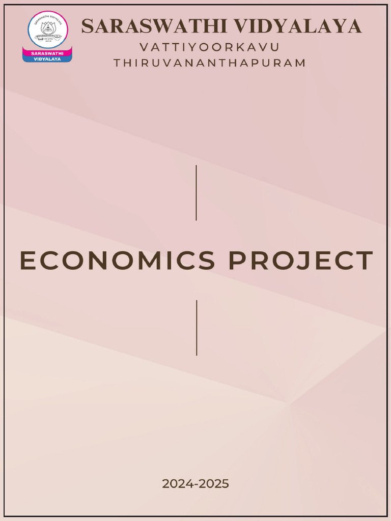 Economics Projects-1 | PDF