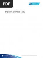 IB English Individual Oral Outline | PDF | Language Arts & Discipline