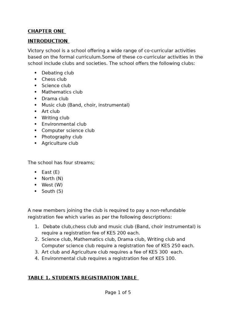 Victory School Membership System Project | PDF | Usability | Computer ...