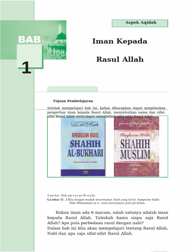 Iman kepada Rasul: Pengertian dan Tugas | PDF