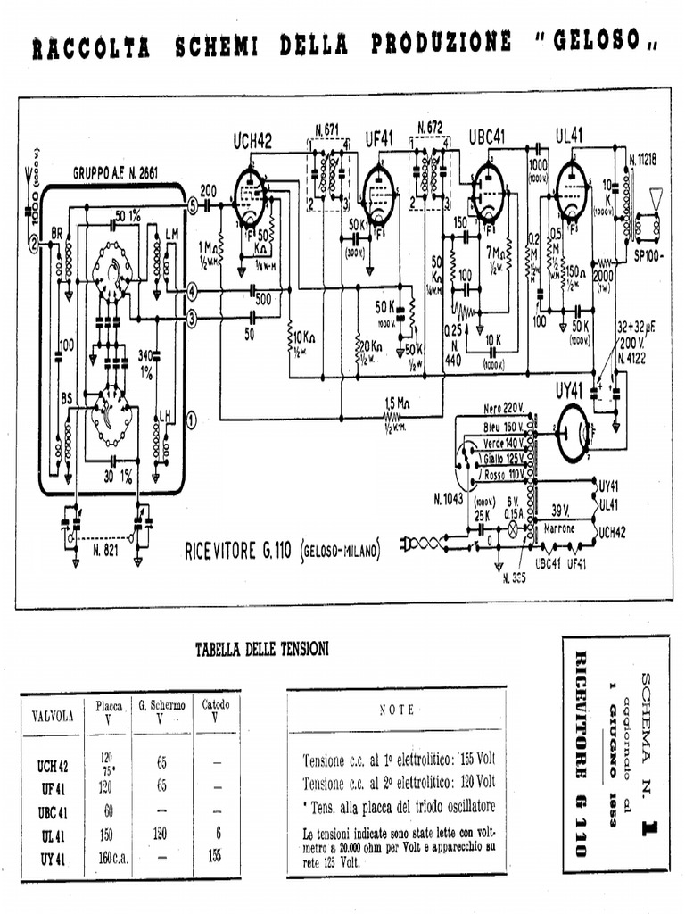 Geloso G110 Alternate | PDF