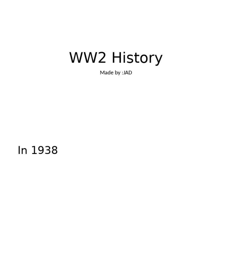 WW2 History | PDF