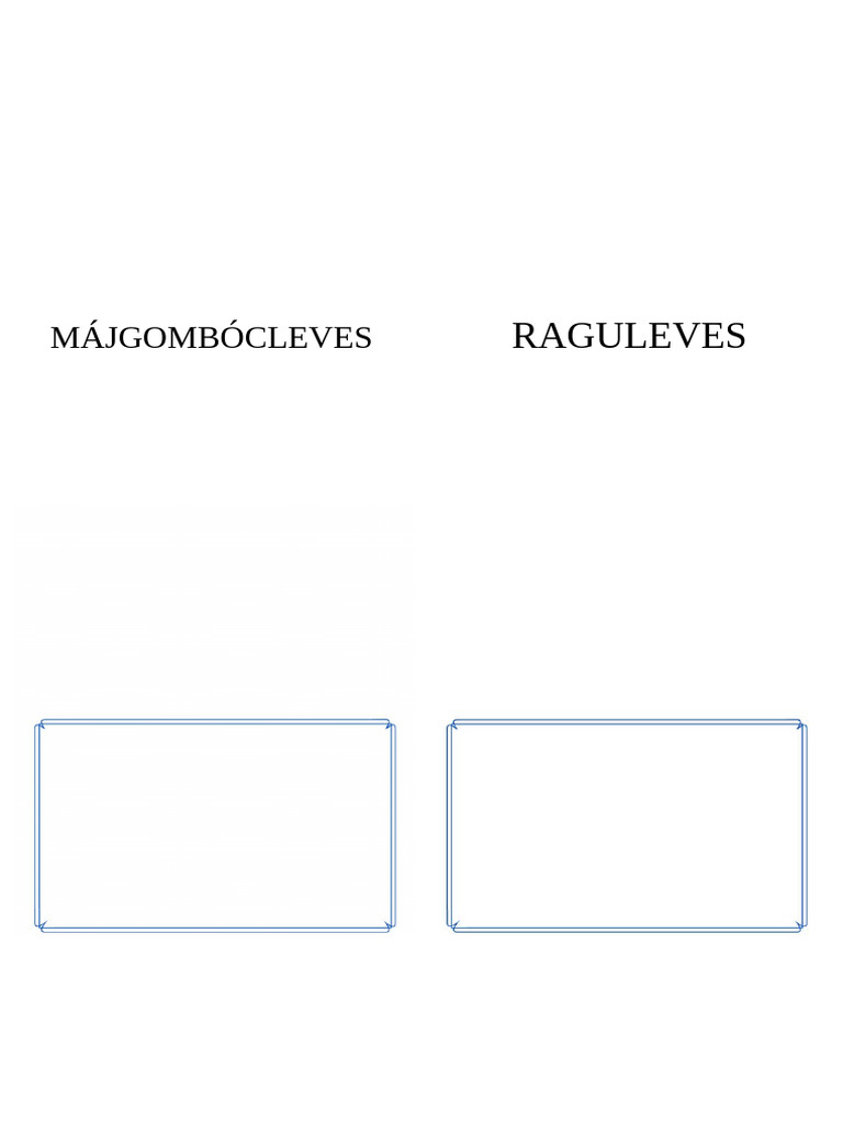 menükártya sablon | PDF