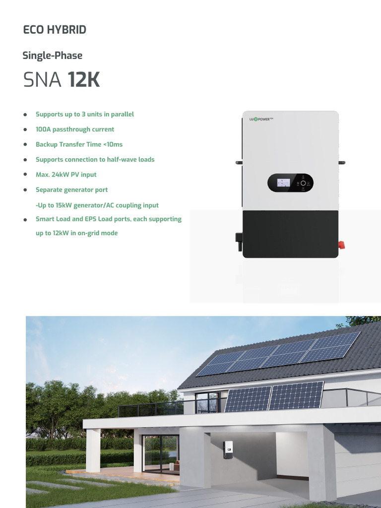 SNA 12K Datasheet | PDF