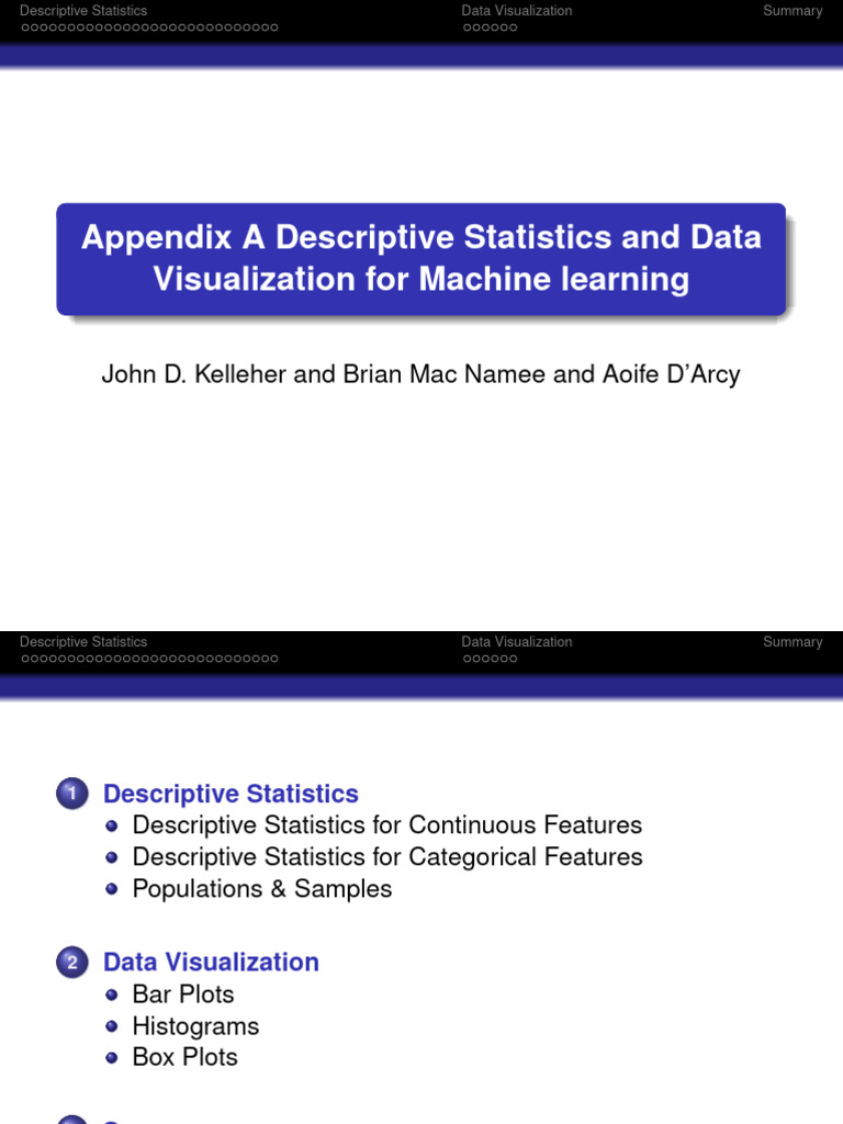 0A - Descriptive Statistics and Data Visualization for Machine Learning ...