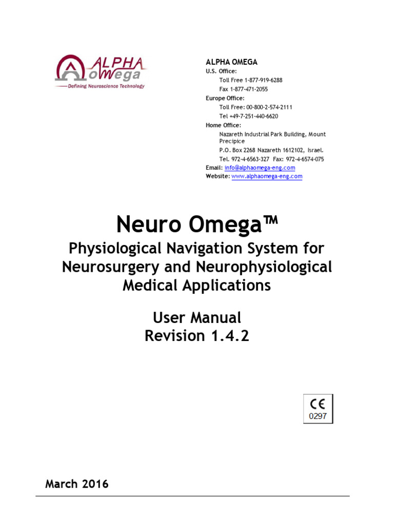 Neuro Omega | PDF | Neurology | Electromagnetic Compatibility