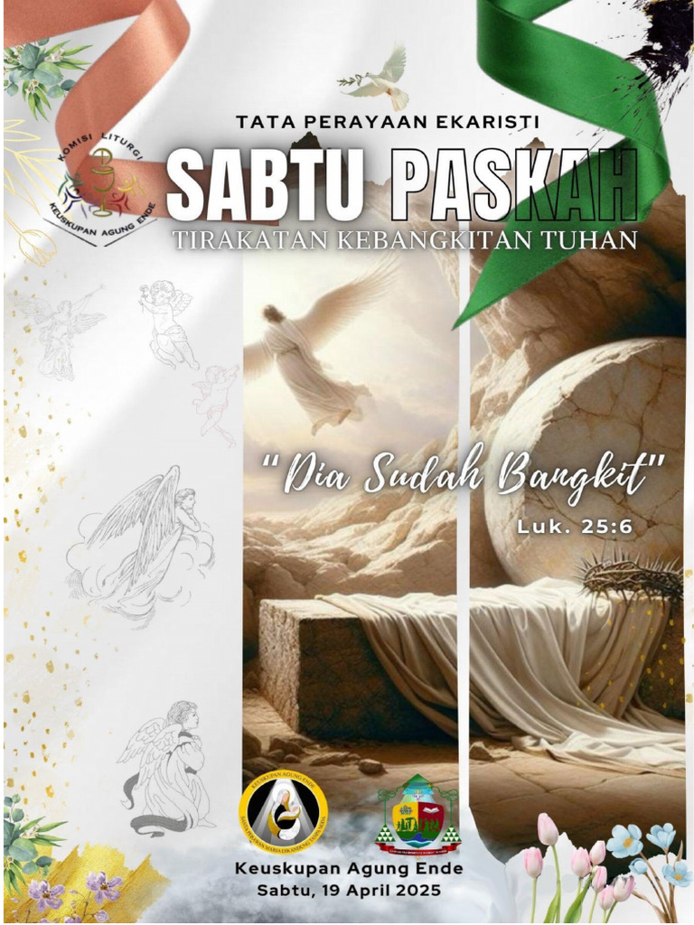 BUKU PANDUAN PERAYAAN MISA MALAM PASKAH KAE 2025 Rev 3 - 103450 | PDF