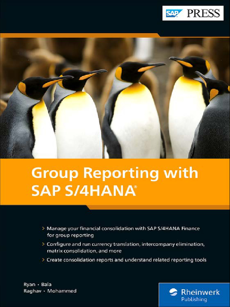 Group Reporting With SAP S4 HANA | PDF