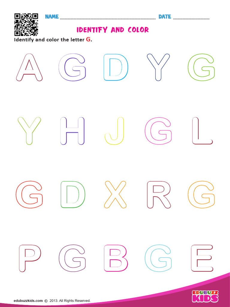 Identify Letters Part7 | PDF