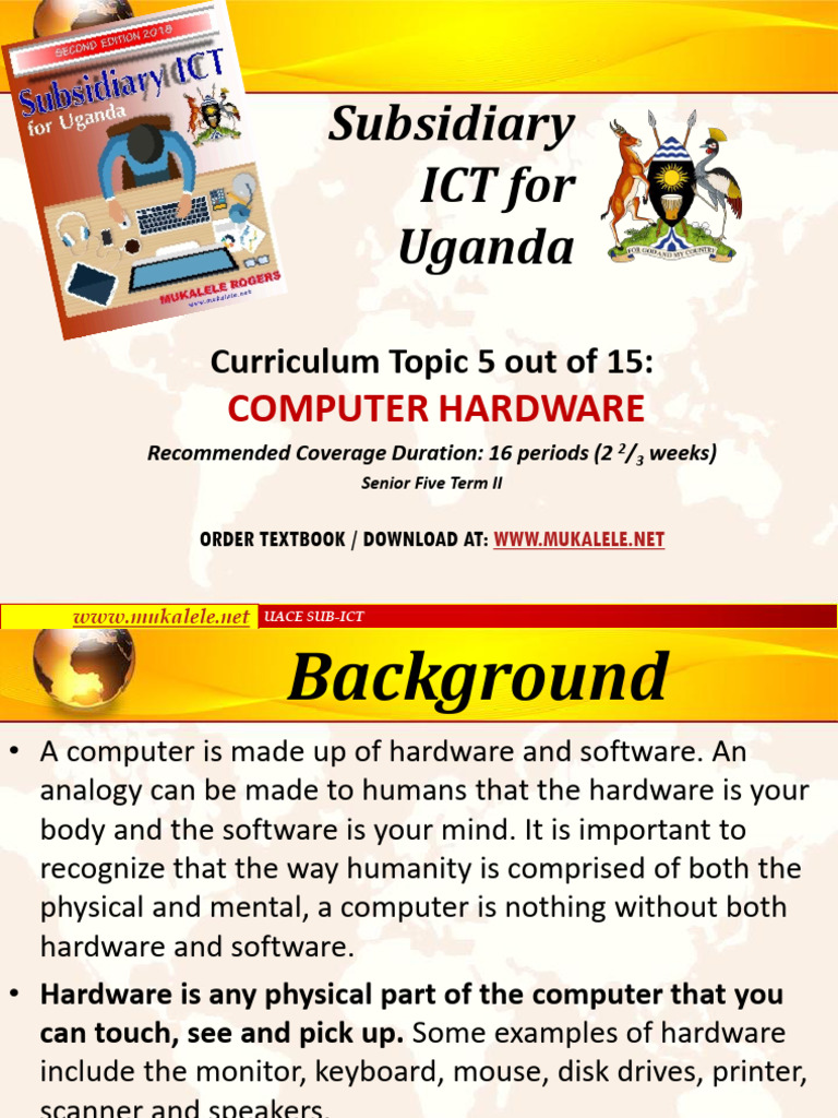 Overview of 5 Computer Hardware Devices | PDF | Computer Data Storage ...