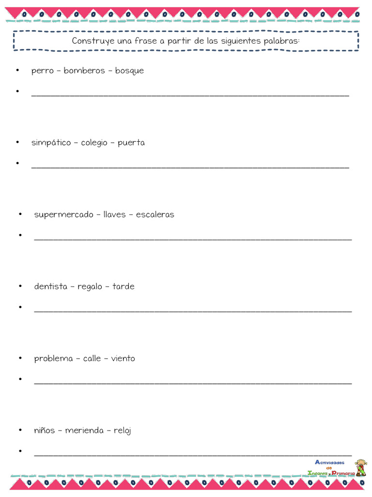 Construir Frases | PDF