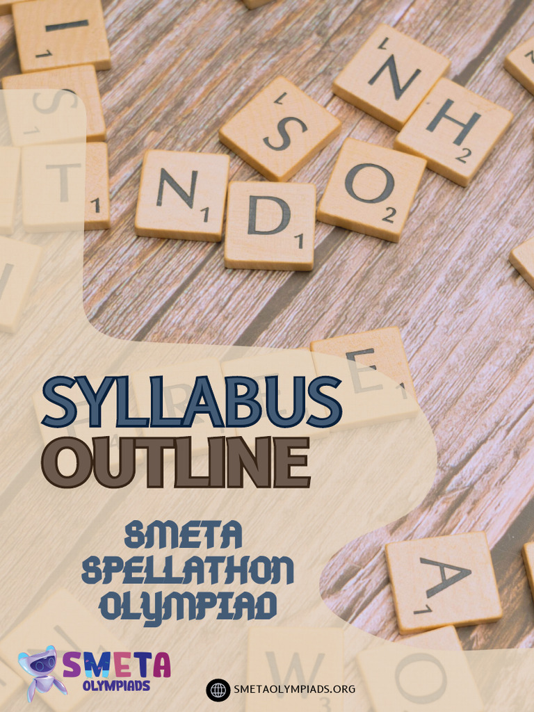 Smeta Spellathon Olympiad Syllabus | PDF