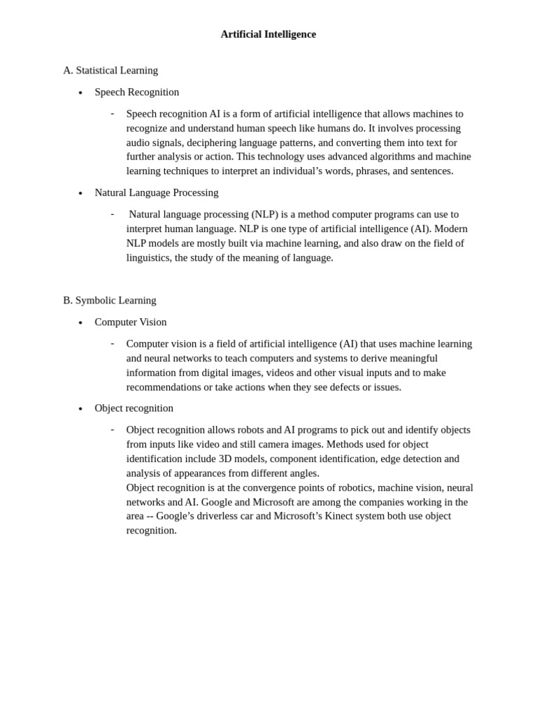 Artificial Intelligence | PDF | Artificial Intelligence | Intelligence ...