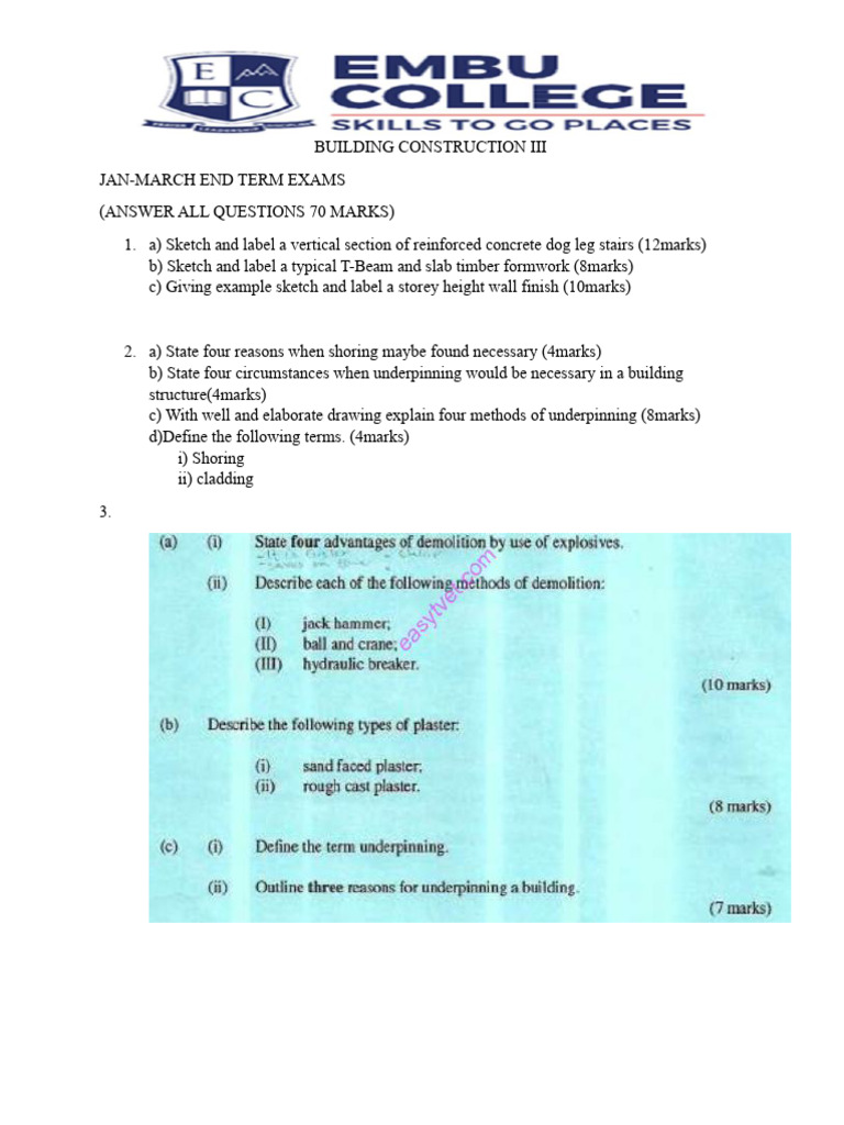 BUILDING CONSTRUCTION III 7 Copies | PDF